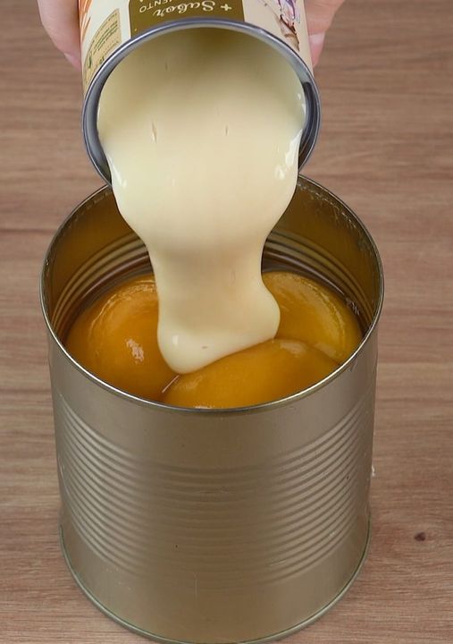 condensed Milk to Peaches in Syrup – iadun