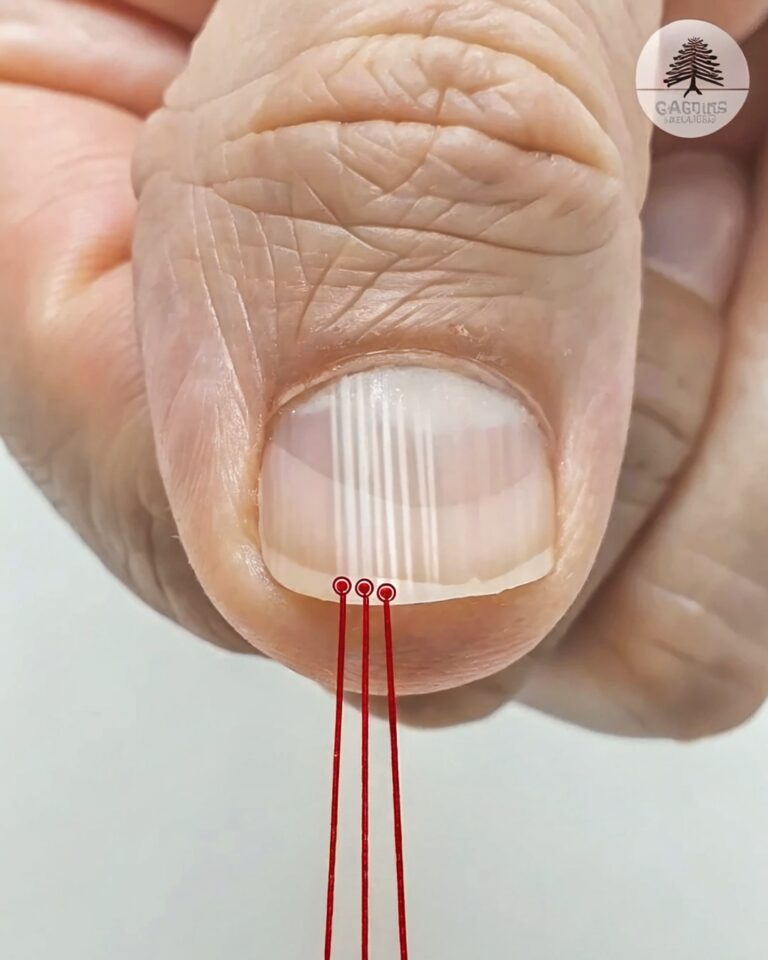 If you have these lines on your nails after 40, it is a clear sign that ...